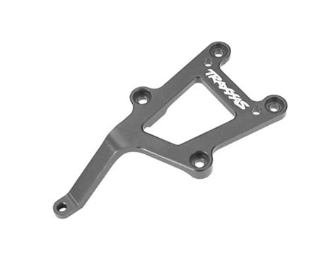 Traxxas 4 Tec® 20 Aluminum Front Chassis Brace Grey Tra8321 Gray
