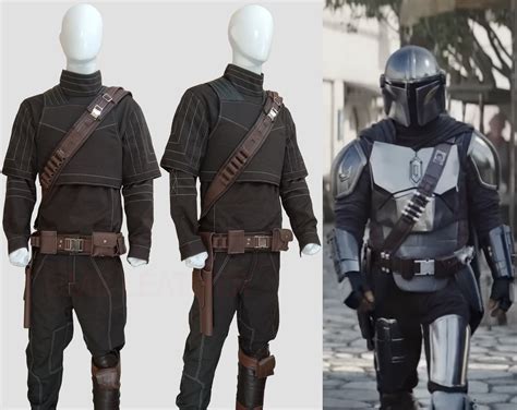 Mandalorian Flight Suit Din Djarin Cosplay Bounty Hunter Outfit Full