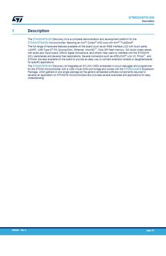 Stm32h573i Dk Development Boards And Kits Arm Discovery Kit With