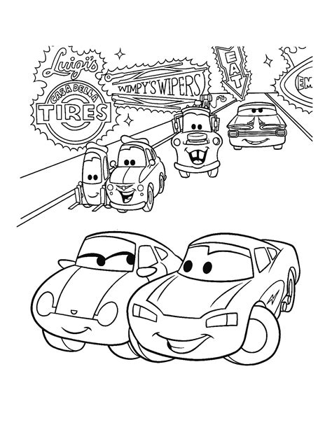 Disney Cars 3 Coloring Pages At Free Printable