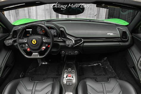 Ferrari 458 Spider Interior