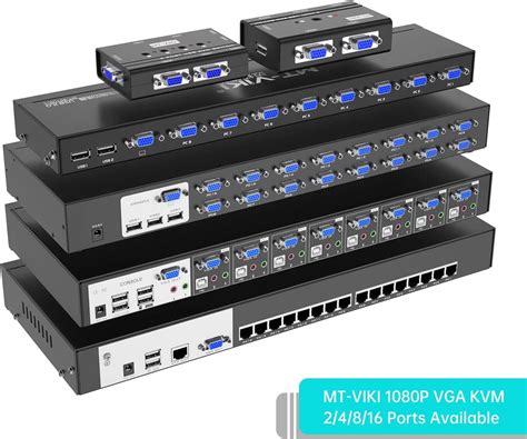 2 Port Desktop Usb Vga Kvm Switch Vga Cables 2in1（260kl） Mt Viki