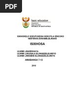 Understanding Amahlelo In Isixhosa Pdf