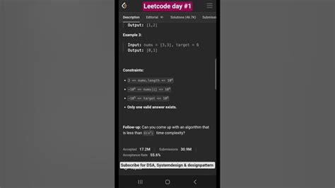 Leetcode Day 1 Two Sum Leetcode Leetcodedailychallenge Dsa Coder