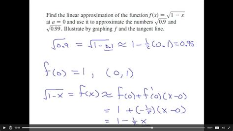 Linearization And Approximating R Askmath