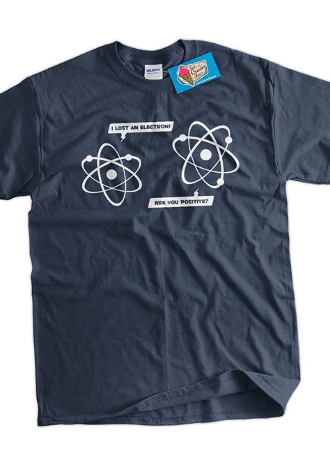 Funny Science Geek Nerd Christmas T Shirt Lost Electron Tee Etsy