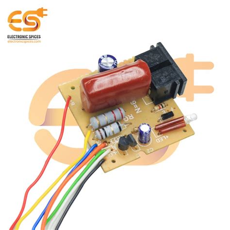 Emergency LED Light Circuit PCB Board With Auto Cut Charging Indicator At Electronic Spices