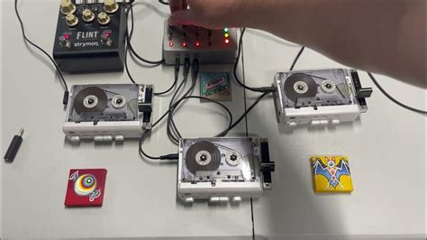 Modified Casssette Player With Fader Tape Loop Drone Strymon Flint Youtube