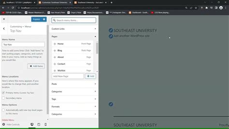 how to create slide menubar in wordpress wordpress bangla tutorial