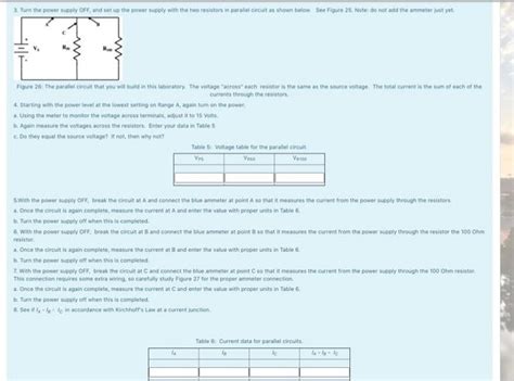 Lab Series And Parallel Circuit Nyt Obiective The