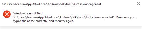 Android Sdkmanager Tool Was Found But Failed To Run · Issue 58878 · Flutterflutter · Github