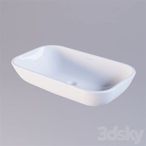 Sanita Luxe Infinity washbasin - Wash basin - 3D model