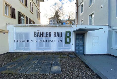 Vorprojekt Umbau Atelier Zürich Bähler Bau Ag
