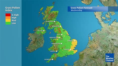 Grass Pollen Anticipated Levels From April 23 Videos From The