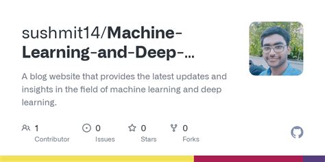 GitHub Sushmit14 Machine Learning And Deep Learning Blog A Blog Website That Provides The