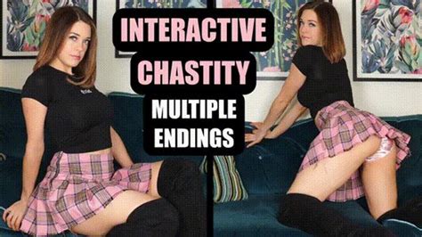 Interactive Chastity Sentence Multiple Endings 4k Humiliation