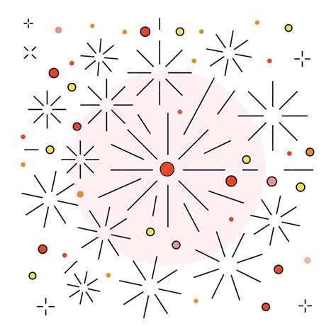 Premium Vector Festive Firework Or Firecracker Icon In Line Art