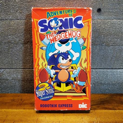 Adventures Of Sonic The Hedgehog Vhs Robotnik Express Sega Dic Eur 774 Picclick Fr