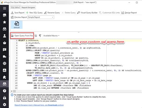 PrestaShop Custom Reports Tutorial Store Manager For Prestashop