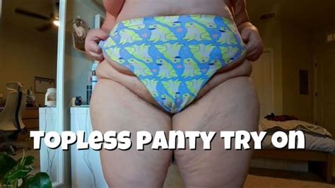 Bbw Topless Panty Try On Lunaxthicky Lunaxthicky Clips4sale