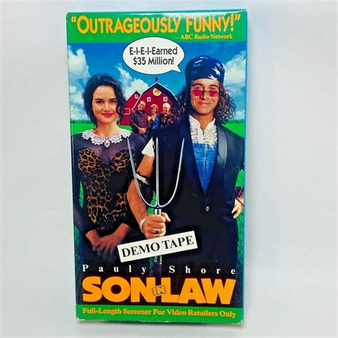 1994 Son In Law Demo Screener Vhs Tape Pauly Shore 90s Carla Gugino Comedy £7 41 Picclick Uk