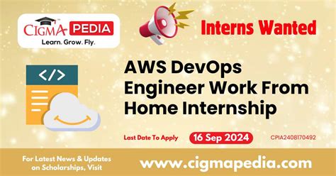 Aws Devops Engineer Work From Home Internship By Request It Support