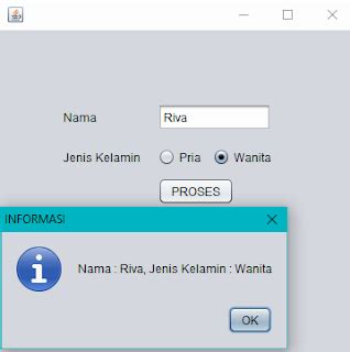 Tutorial Java Cara Menggunakan Radio Button Button Group Dan Chek Box