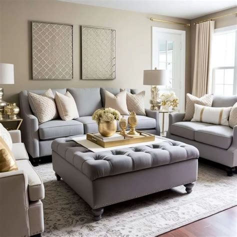 26 Stunning Beige And Grey Living Room Ideas For A Stylish Home Style