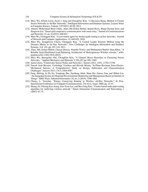 Intra Cluster Routing With Backup Pdf
