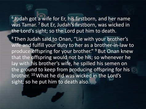 Ppt Complicated Relationships In The Bible The Story Of Tamar