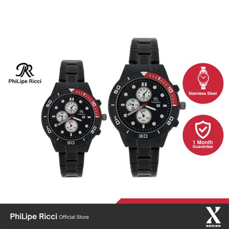 Jual PhiLipe Ricci Jam Tangan Couple Rantai Quartz Analog X Series XCR Kota Malang PhiLipe