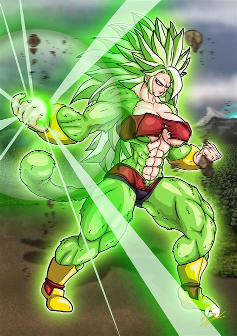 Legendary Super Saiyan 6 Kale By Instakatharsis On Deviantart