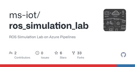 Github Ms Iotrossimulationlab Ros Simulation Lab On Azure Pipelines