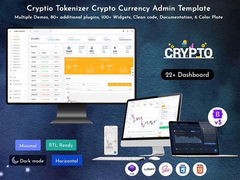 Most Attractive Rtl Style Tokenize Admin Dashboard Crypto Tokenizer