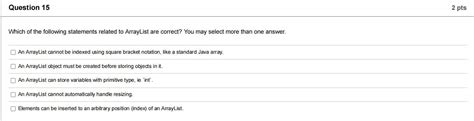 Solved Which Of The Following Statements Related To Chegg