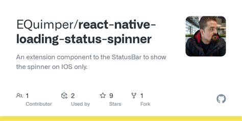 GitHub EQuimper React Native Loading Status Spinner An Extension Component To The StatusBar