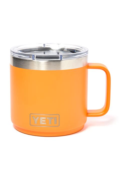 Yeti Rambler 14 Oz Mug King Crab Orange Kings Cross