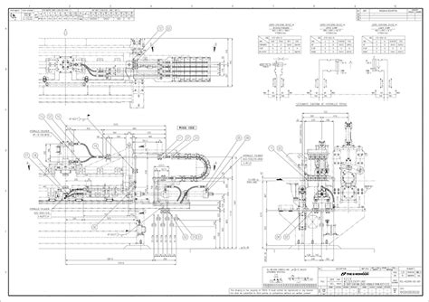 Entry Centering Device Hydraulic Piping 포트폴리오 제품설계 기구설계 더이로운 제품설계 기구설계 도면제작 설계프리랜서 기계설계