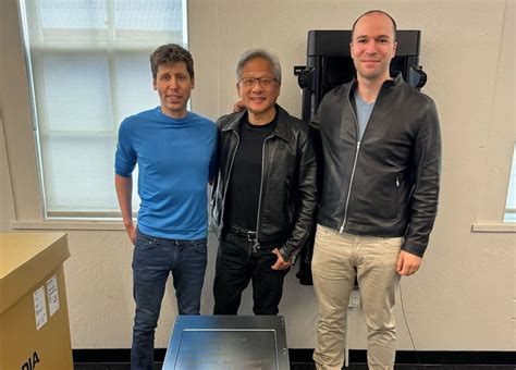 黃仁勳親自出馬！送交全球首台 Dgx H200 給 Openai，意外掀有趣巧合 Technews 科技新報