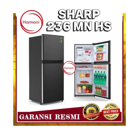 Jual Kulkas Sharp 2 Pintu Tanpa Bunga Es Kulkas Sharp 2 Pintu 236 Mn Hs