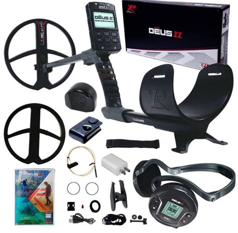 Xp Deus Ii Full Package Metal Detector With 11″ Fmf Search Coil