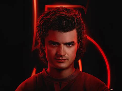 Steve Harrington A Stranger Things 5 évadából 4k Háttérkép Letöltése