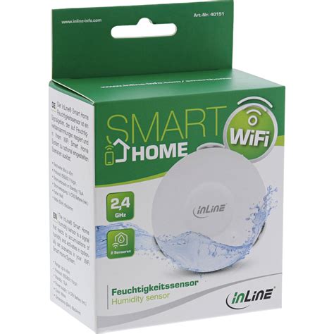 Intos Electronic Ag 40151 Inline® Smarthome Humidity Sensor