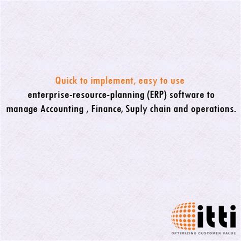 Itti Pvt Ltd On Linkedin Microsoft Dynamics Nav Is Designed