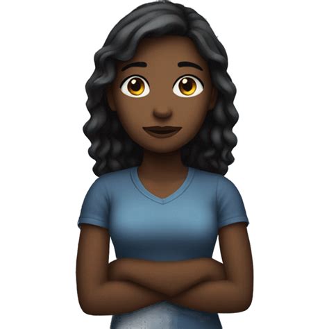 Girl At Night Emoji Ai Emoji Generator