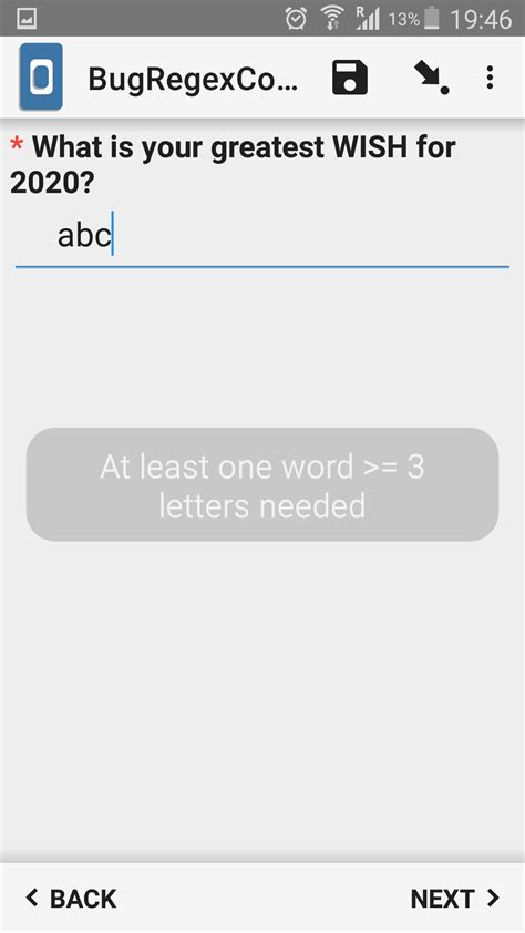 Regex Problem In Kobocollect Bug Reporting Kobotoolbox Community Forum