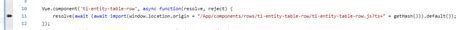 Browser Getting Syntax Error In Microsoft Edge In Javascript Stack