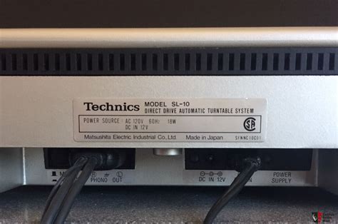 Technics SL 10 Tangential Direct Drive Turntable Photo 3221558 Canuck Audio Mart