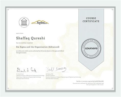 Shaffaq Qureshi On Linkedin Coursera Kennesawstateuniversity