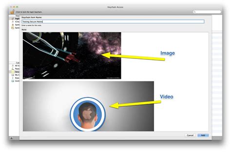 How To Add Images And Video To Keychain Secure Notes Cult Of Mac